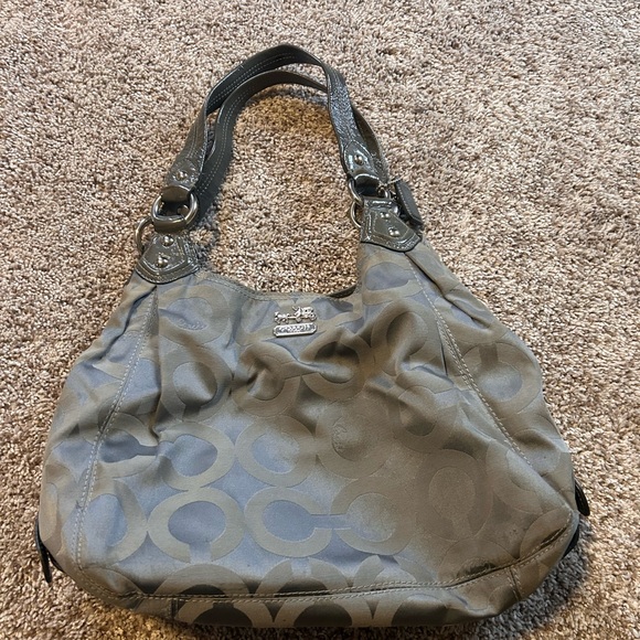 Coach | Bags | Coach Gray Vintage Signature C | Poshmark
